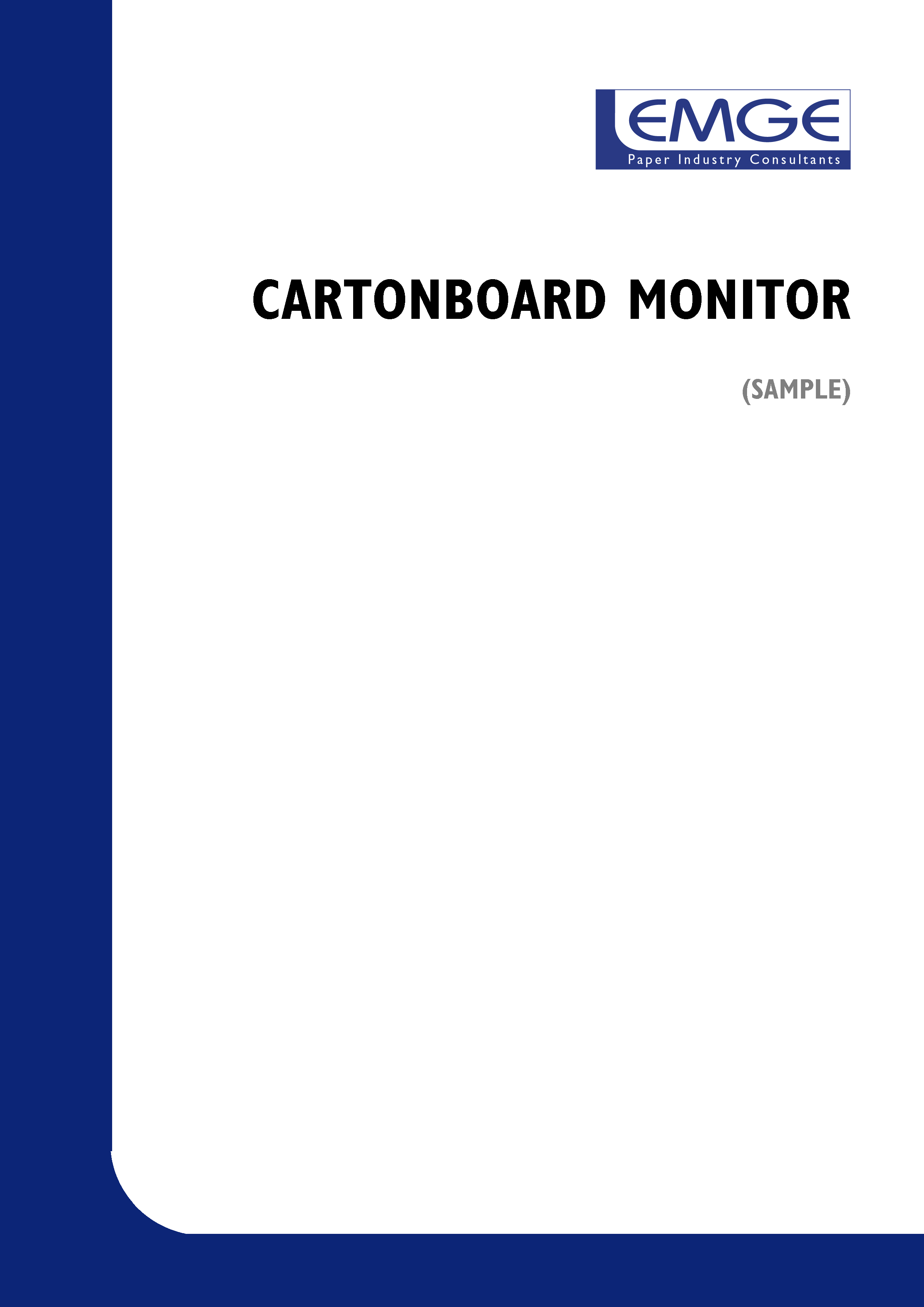 Cartonboard Monitor - Specialist Paper Industry Consultants
